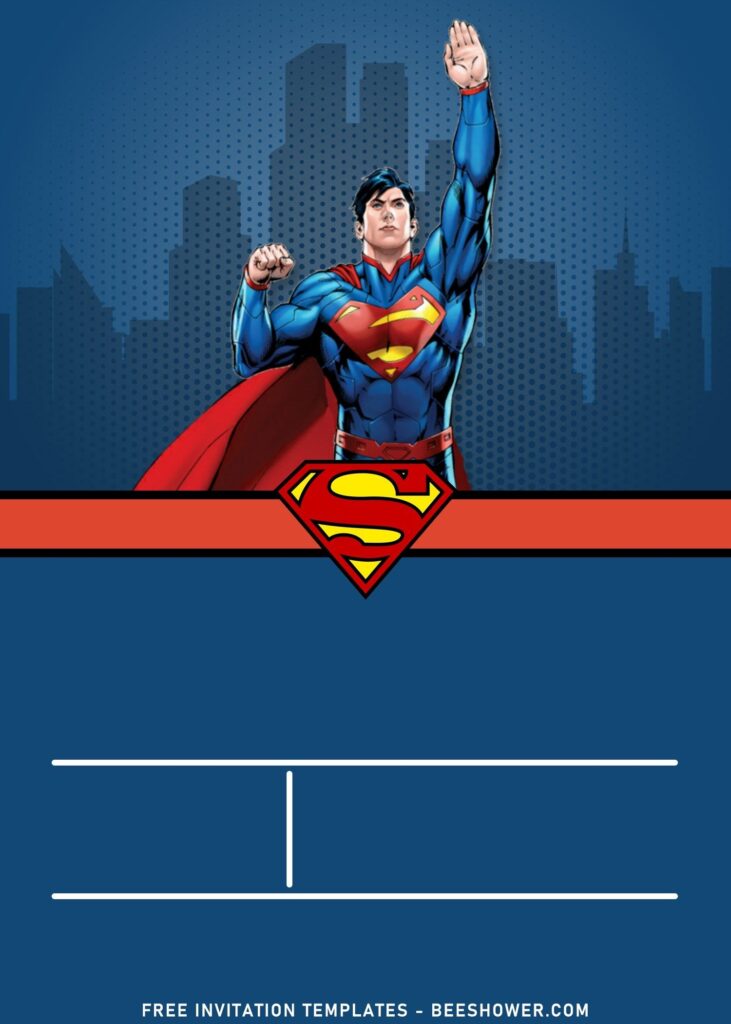 Free Printable Superman Invitations | FREE Printable Hub