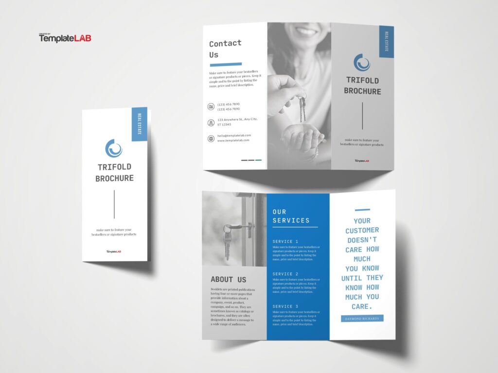 Online Brochure Maker Free Printable | FREE Printable Hub