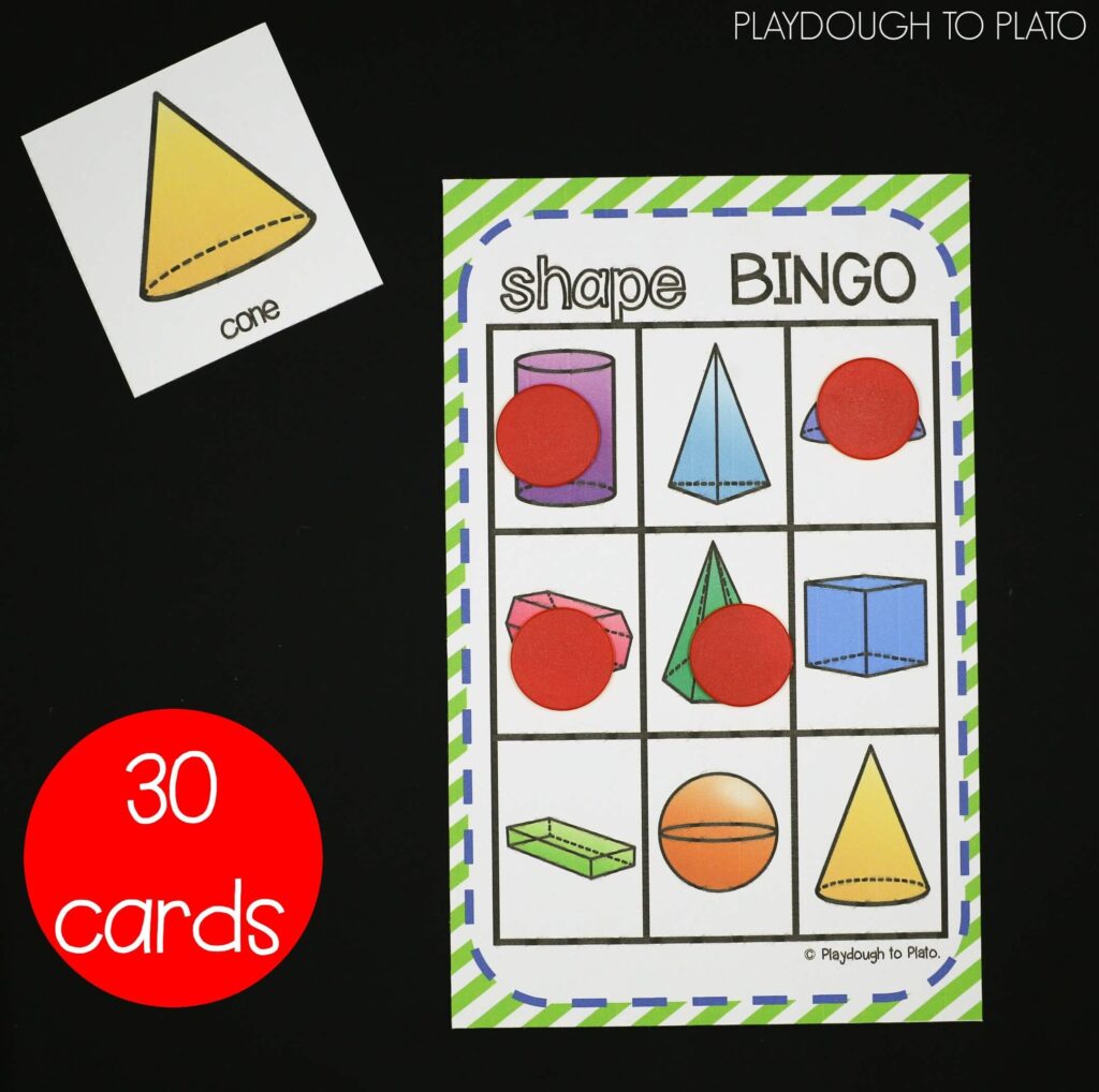 3D Shape Bingo Free Printable | FREE Printable Hub