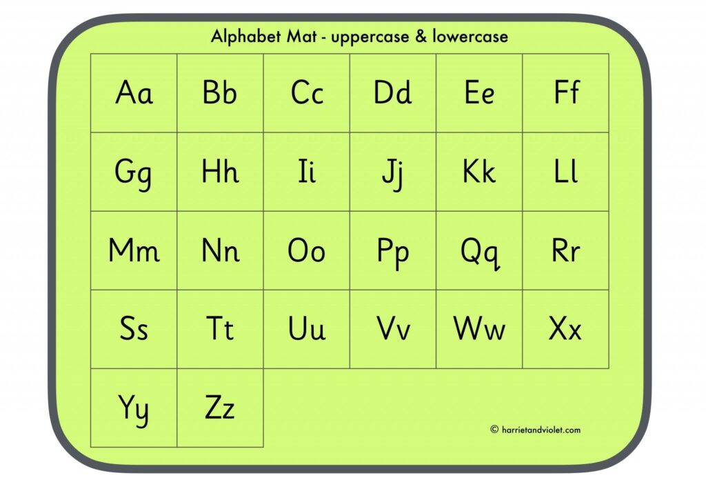 Free Printable Alphabet Letters Upper And Lower Case | FREE Printable Hub
