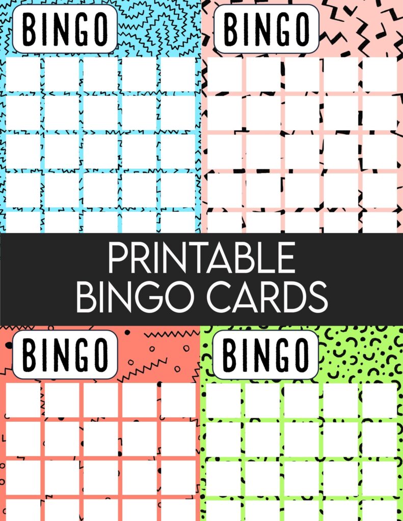 Free Printable Bingo Cards - FREE Printable Hub
