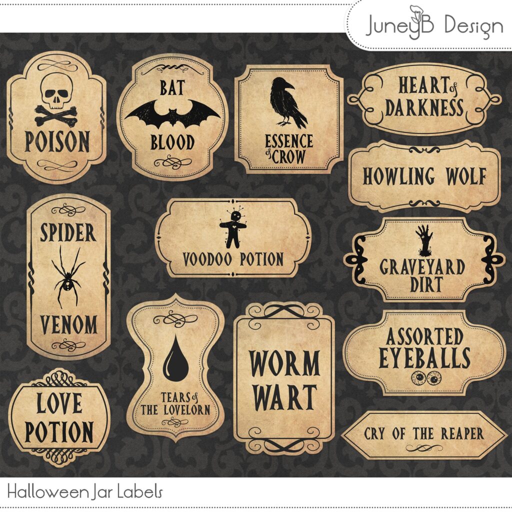 Free Printable Apothecary Jar Labels | FREE Printable Hub