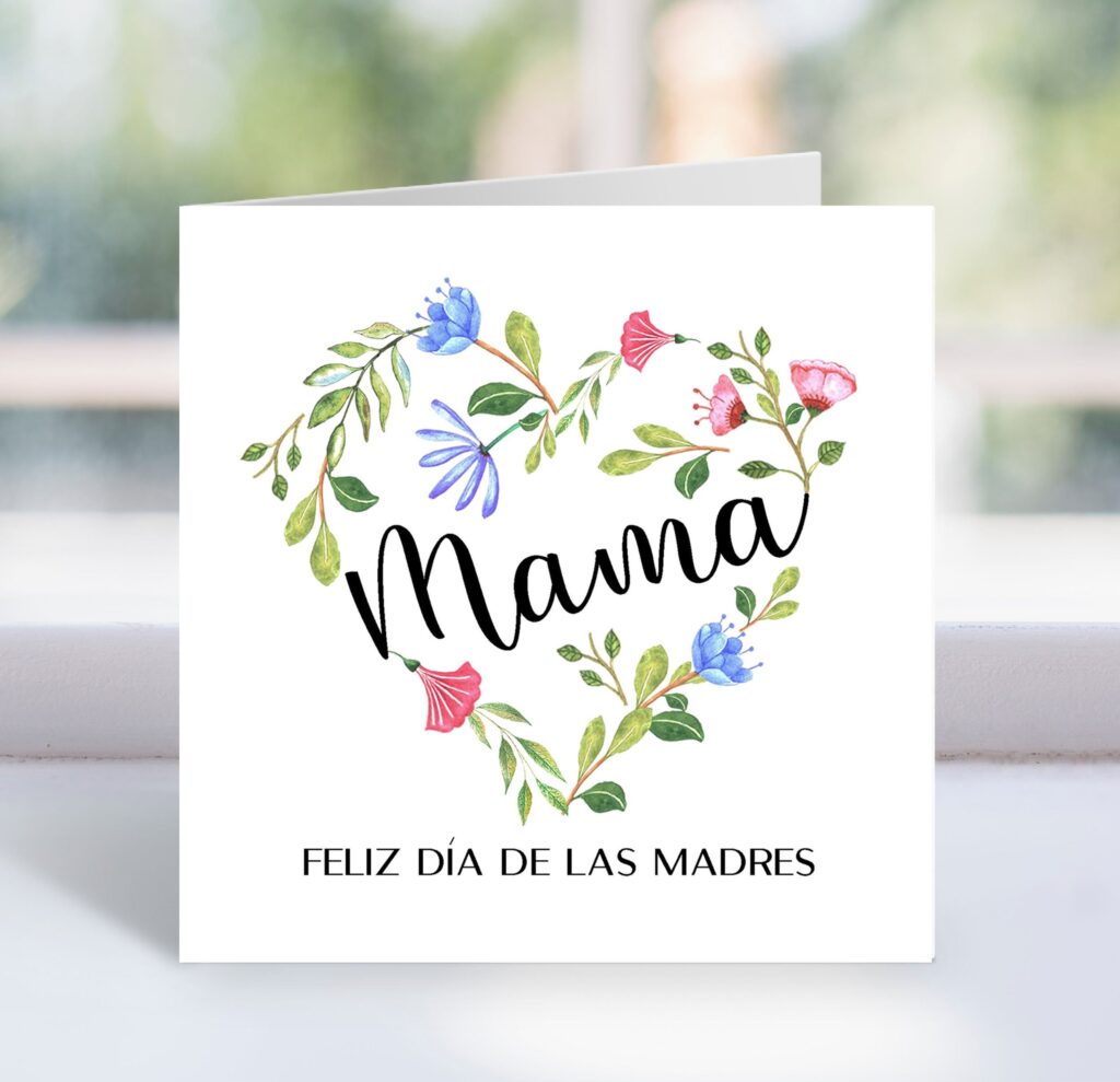 Free Spanish Mothers Day Cards Printable | FREE Printable Hub