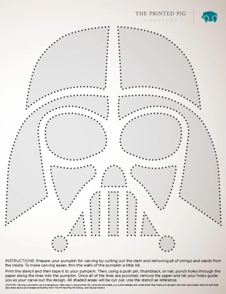Star Wars Pumpkin Stencils Free Printable | FREE Printable Hub
